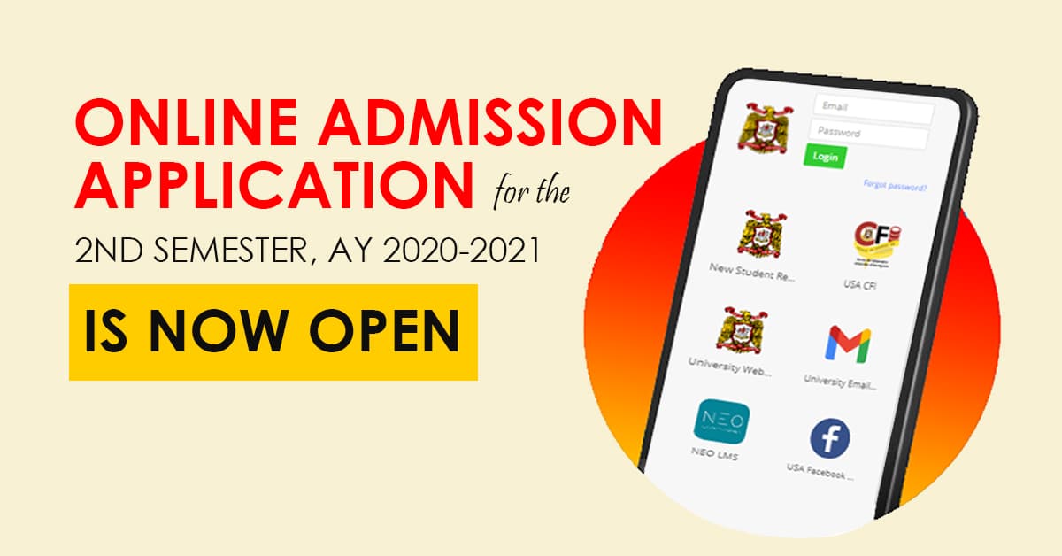 ONLINE ADMISSION APPLICATION FOR THE SECOND SEMESTER AY 2020-2021 IS ...