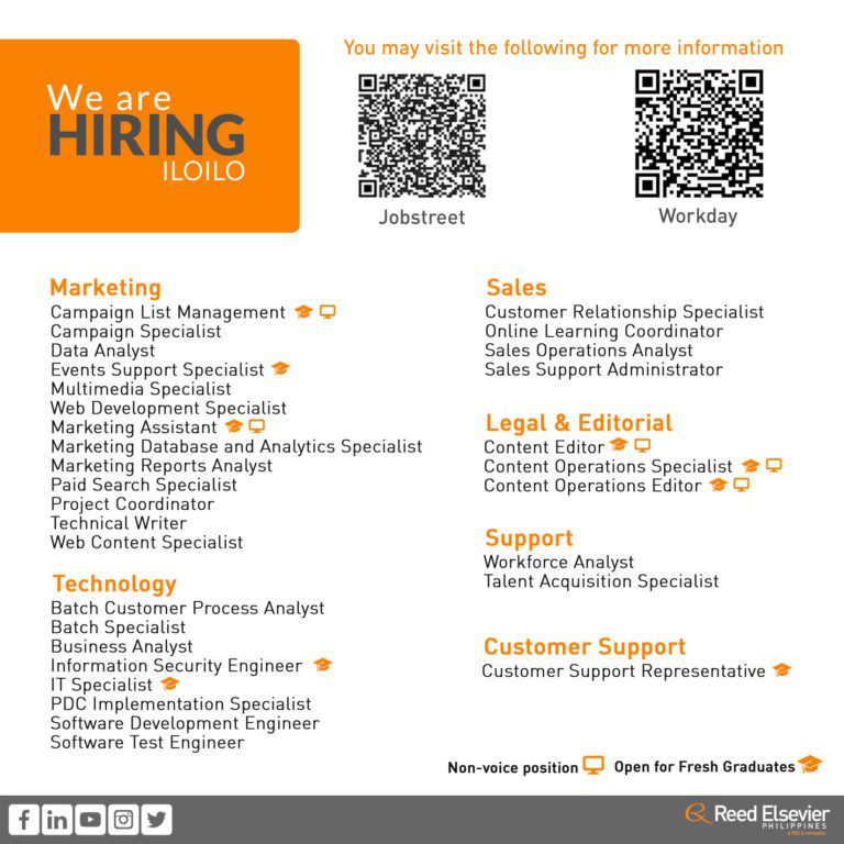 Reed Elsevier Philippines - UNIVERSITY OF SAN AGUSTIN