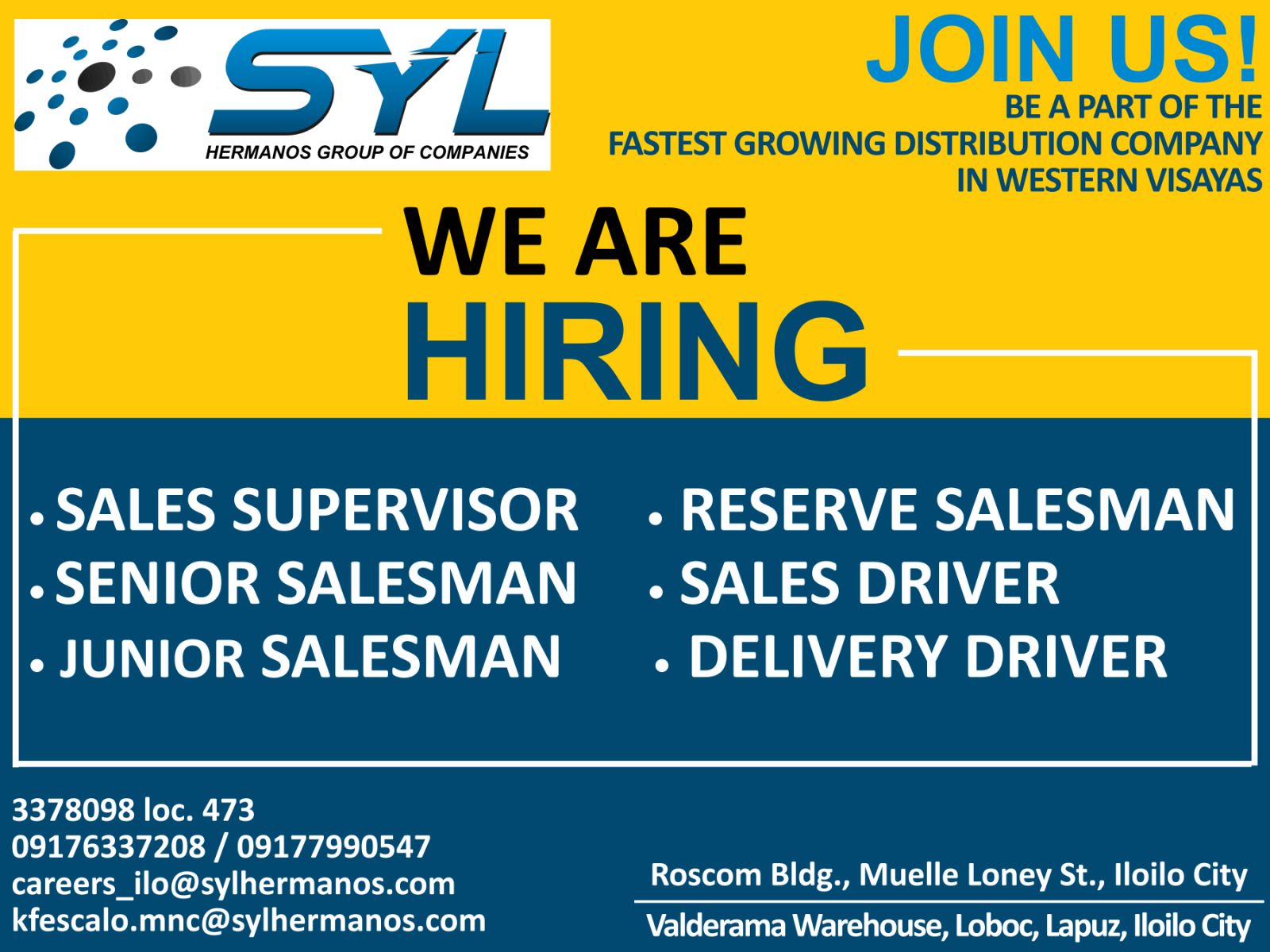 Announcement for Graduating Students and USA Alumni from SYL Hermanos ...