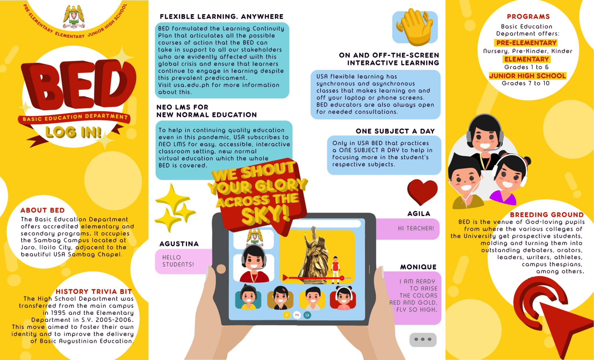 BED Brochure - UNIVERSITY OF SAN AGUSTIN
