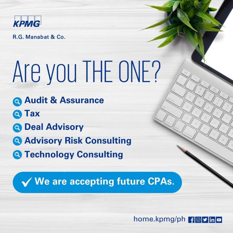 Join KPMG Philippines’ high-performing team! - UNIVERSITY OF SAN AGUSTIN