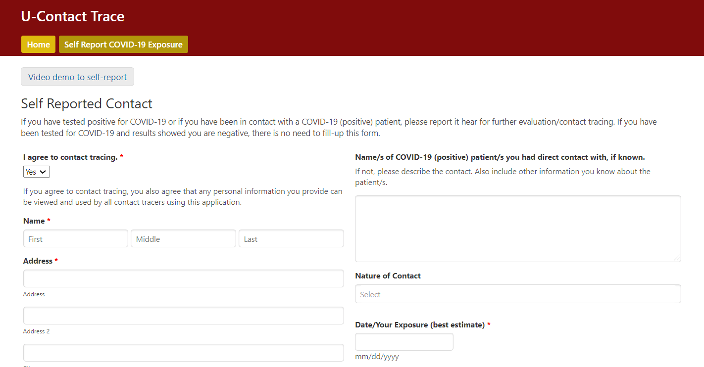 USA launches U-Contact Trace - UNIVERSITY OF SAN AGUSTIN
