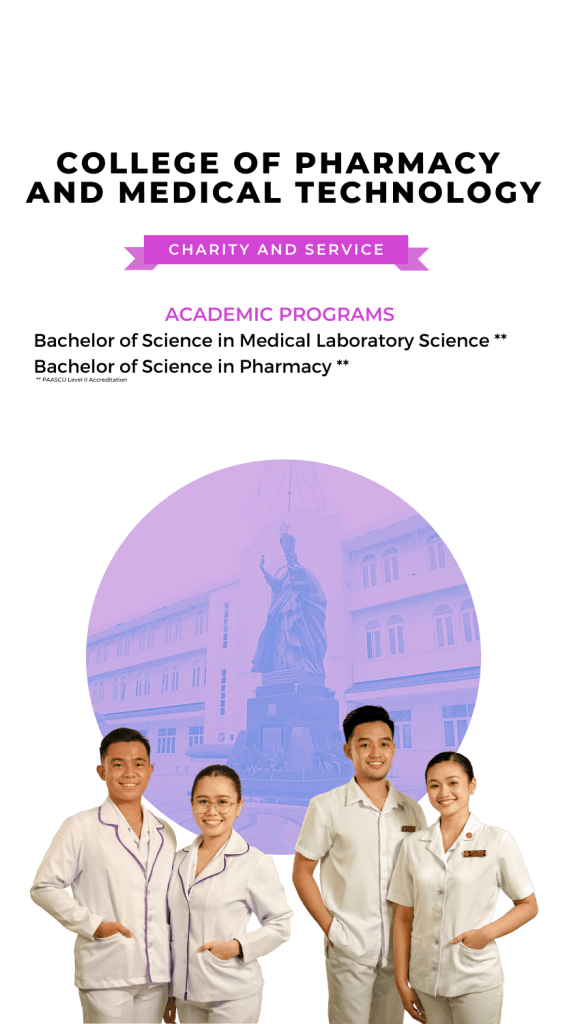 College of Pharmacy and Medical Technology - UNIVERSITY OF SAN AGUSTIN