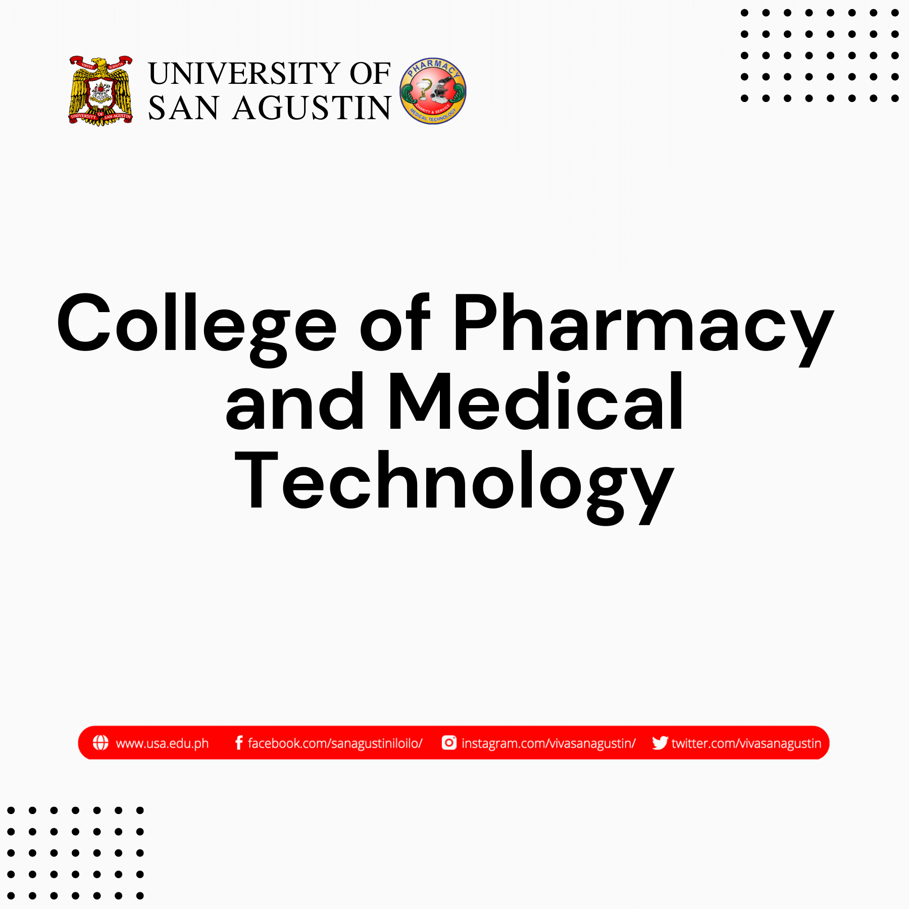 Graduate Studies - College of Pharmacy and Medical Technology ...