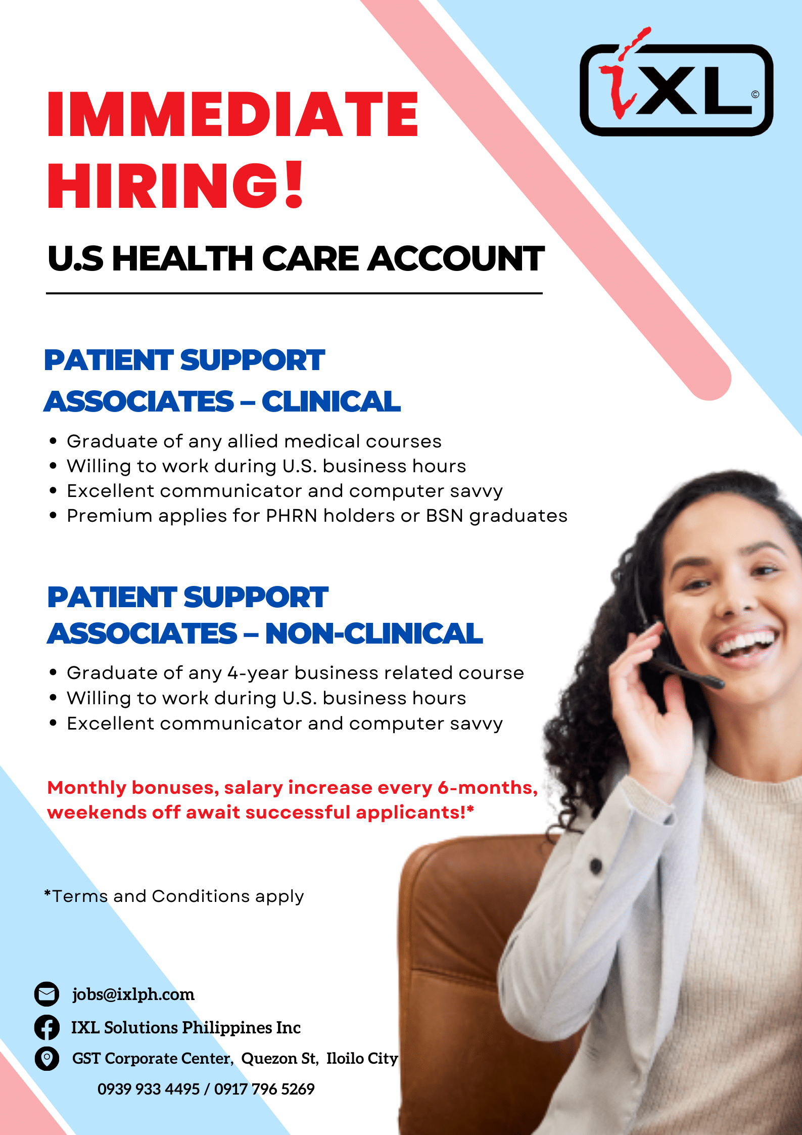 IXL is Hiring - UNIVERSITY OF SAN AGUSTIN