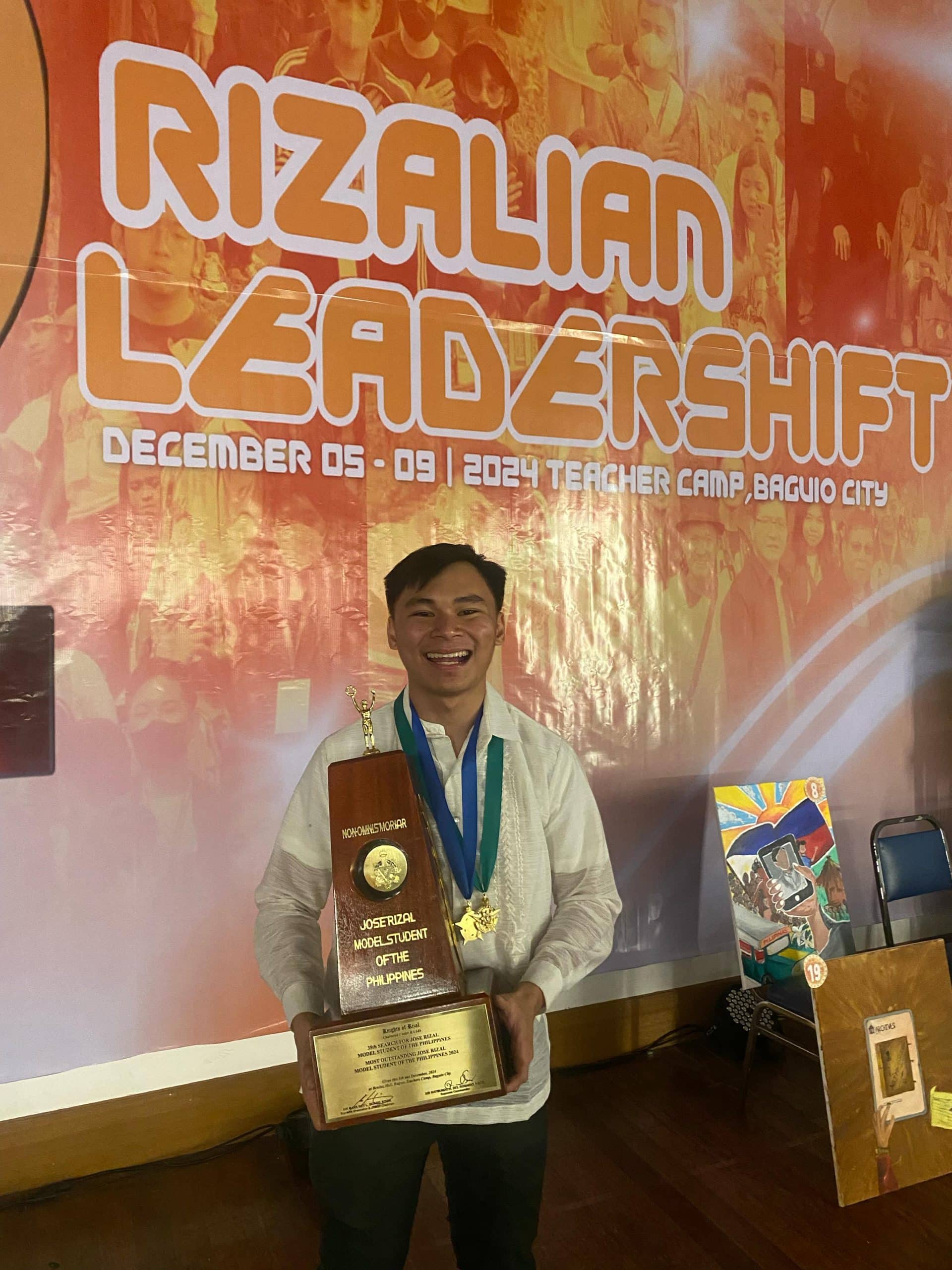 Augustinian student-leader named Most Outstanding Jose Rizal Model ...
