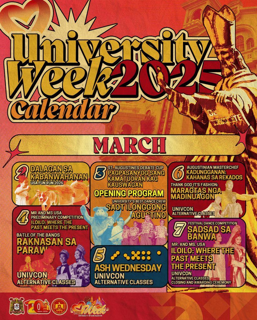 University Week 2025 - UNIVERSITY OF SAN AGUSTIN